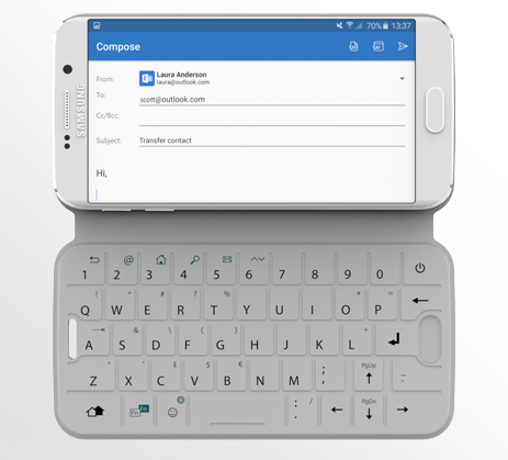 Introducing SlimType NFC smart cover