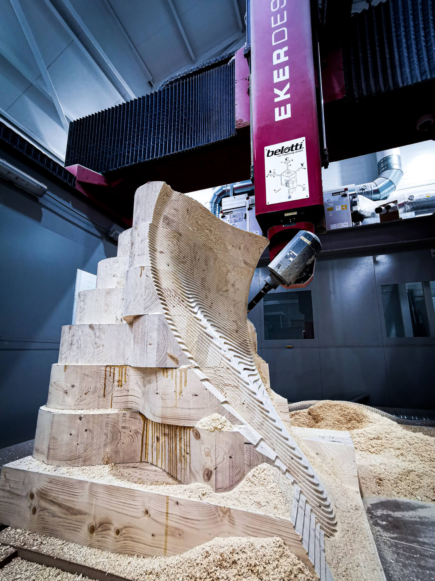 Construction of the gigantic White Rose and the Rose Portal