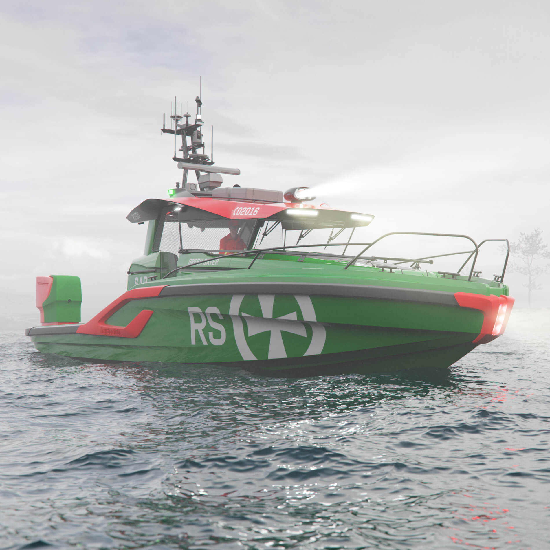 The world’s most sustainable Search and Rescue vessel