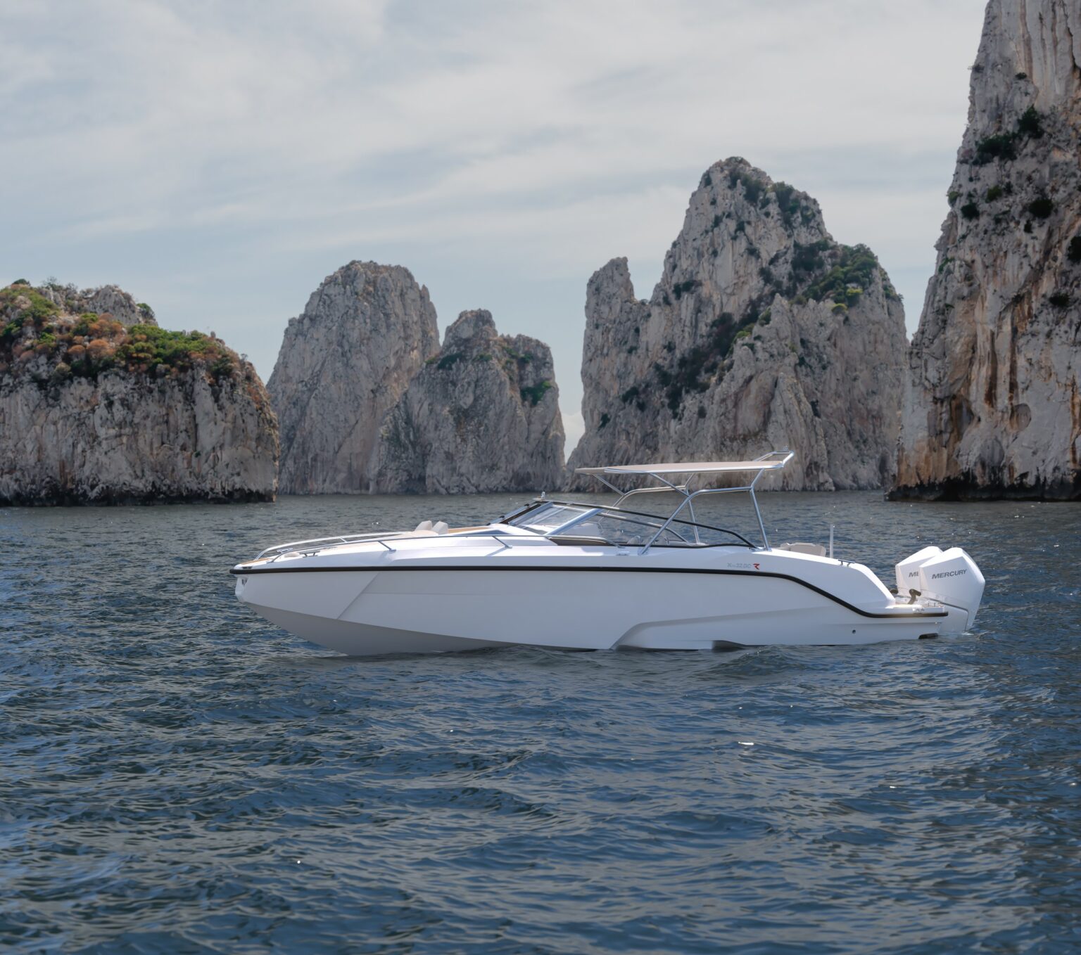 Hydrolift X-Series with Bimini Top