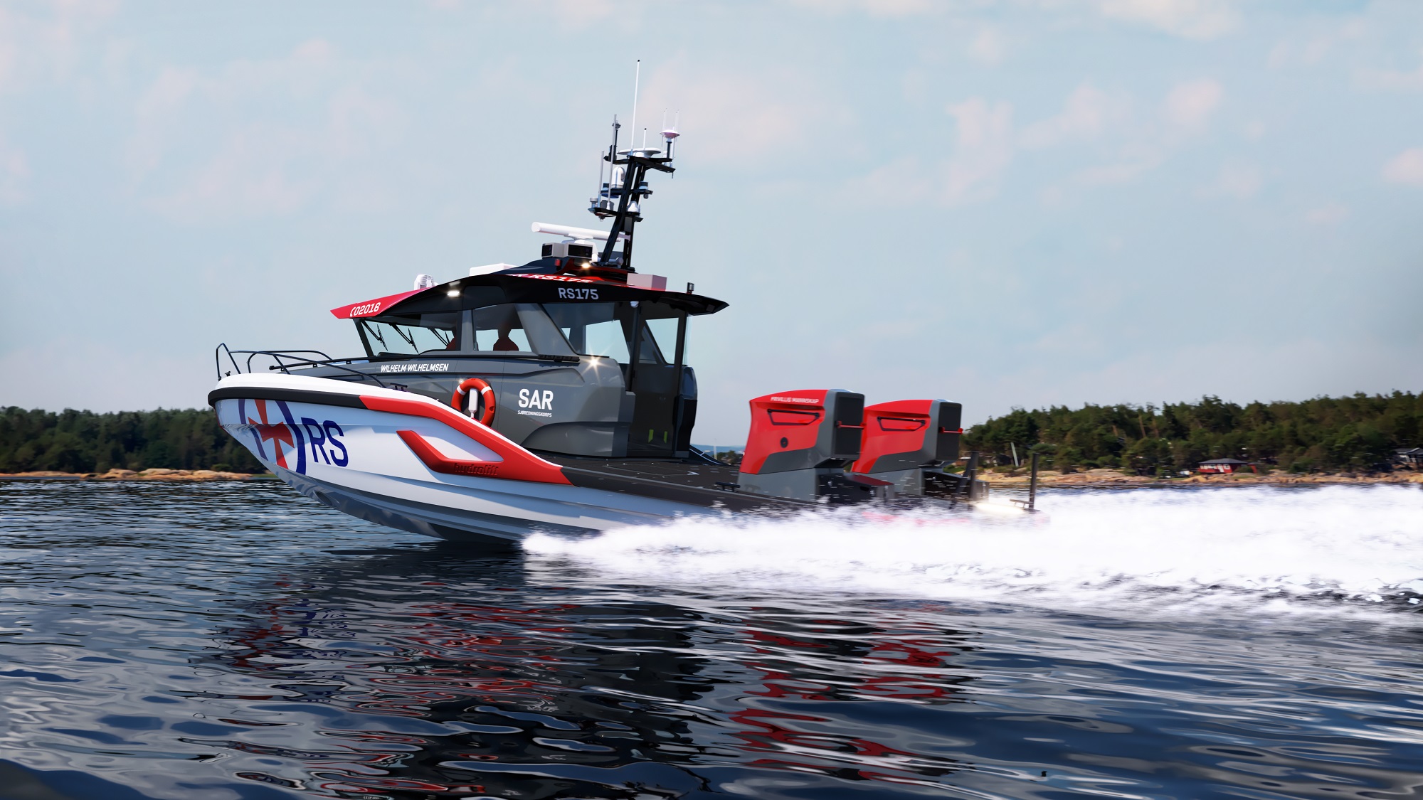 Hydrolift Professional with delivery of new fire vessels